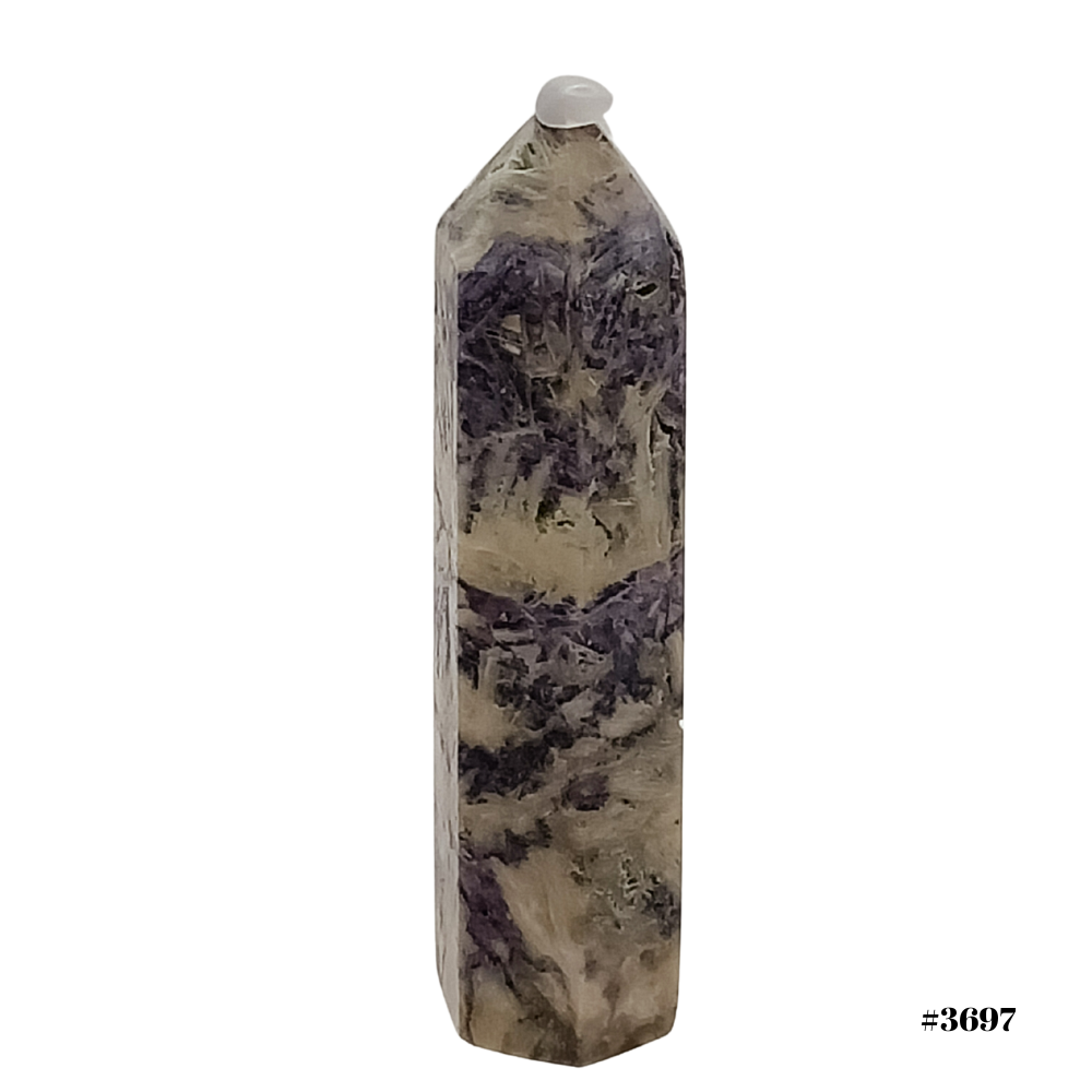 Violet Jasper Point – Suz E Bee Candles & Crystals