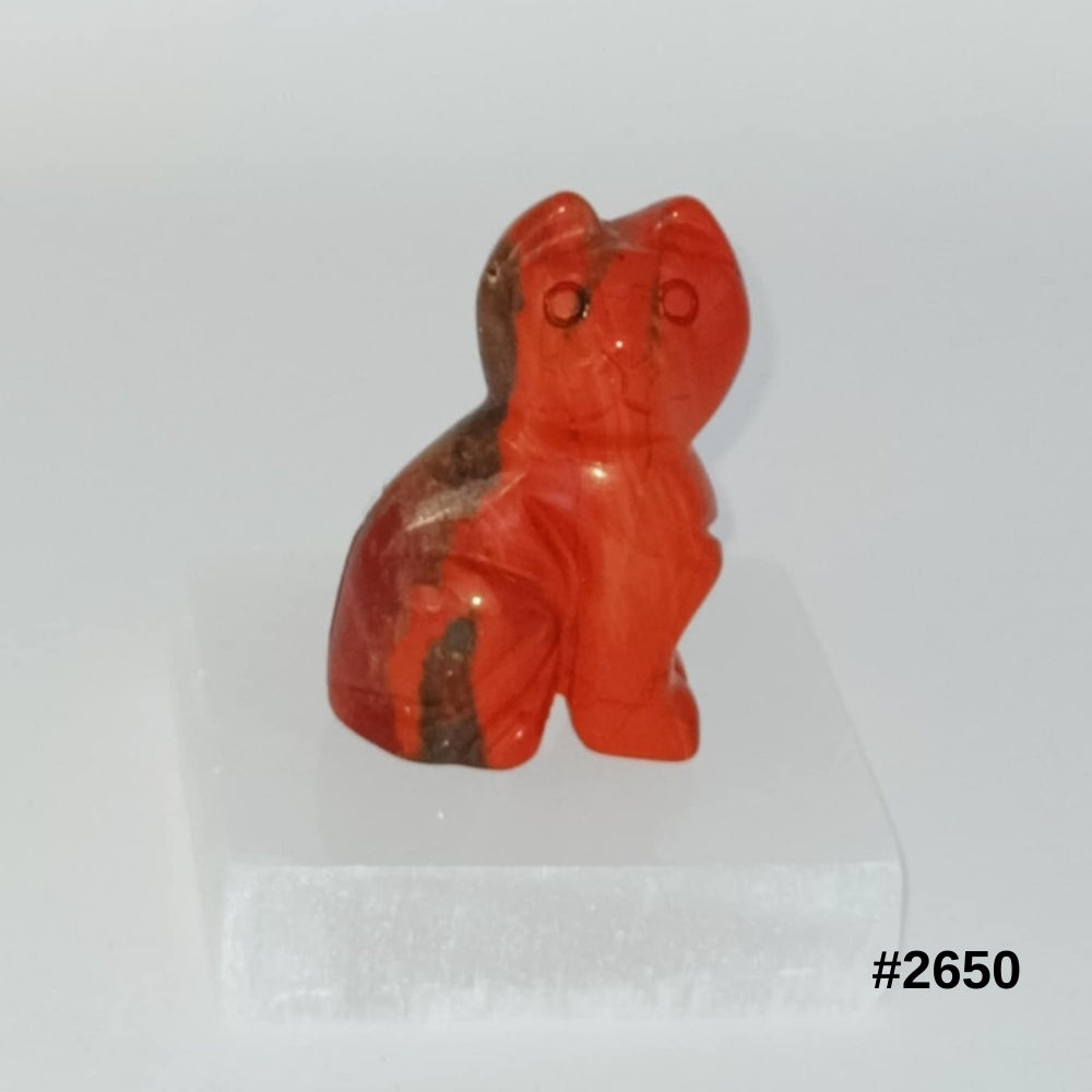 Red Jasper Cat – Suz E Bee Candles & Crystals